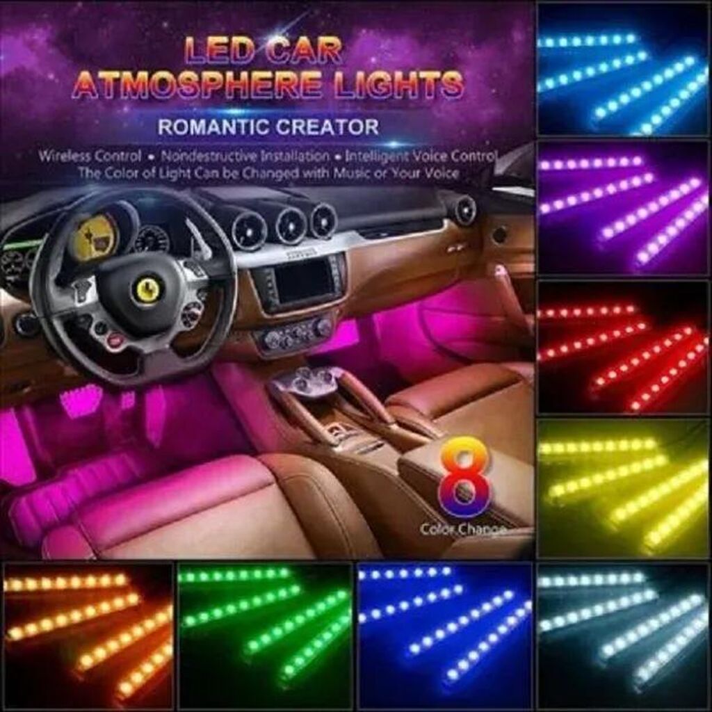 LED atmosferska rasveta za automobil – “Romantic Creator” -