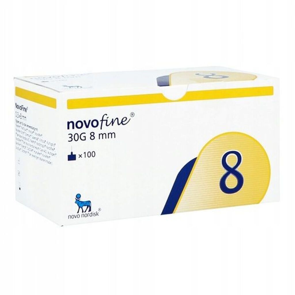 NOVE, NEKORIŠĆENE igle NovoFine 30G 8mm za insulin olovke / pen. 100