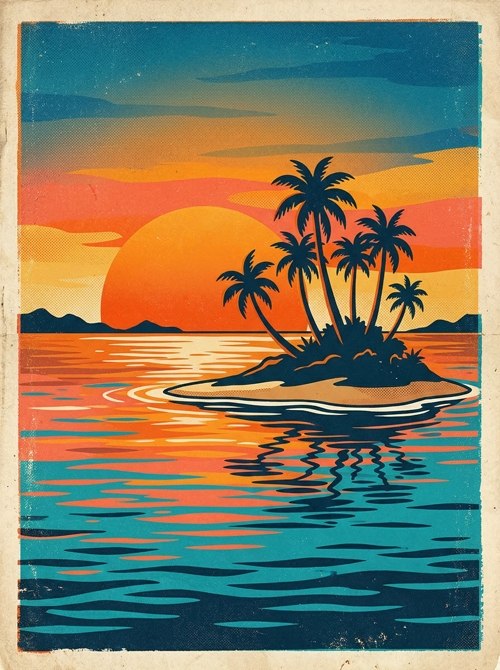 Tropical sunset
