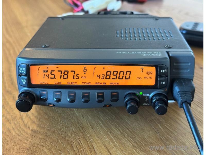Kenwood TM-733e Top stanje