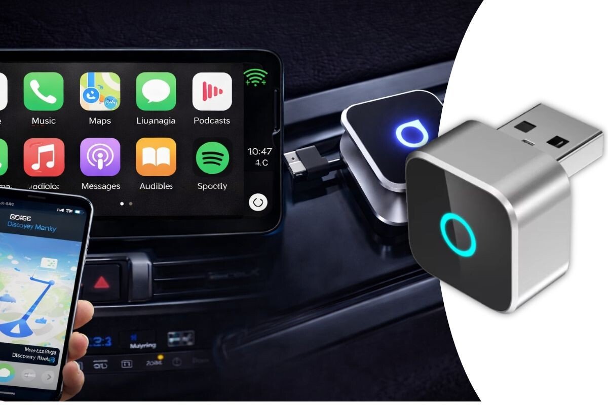 Bežični DriveSync interfejs za CarPlay i Android Auto    Štala