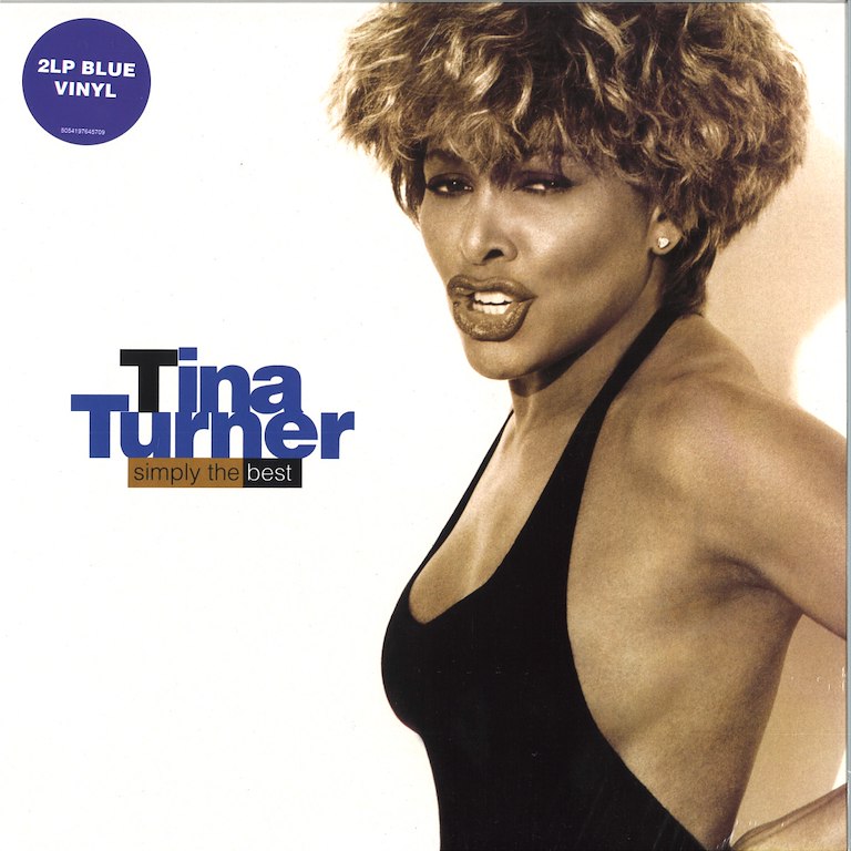 TINA TURNER – SIMPLY THE BEST (BLUE VINYL) (LIMITED)