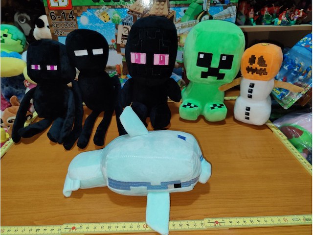 Minecraft plišani Endermen Kriper Sneško plush Novo