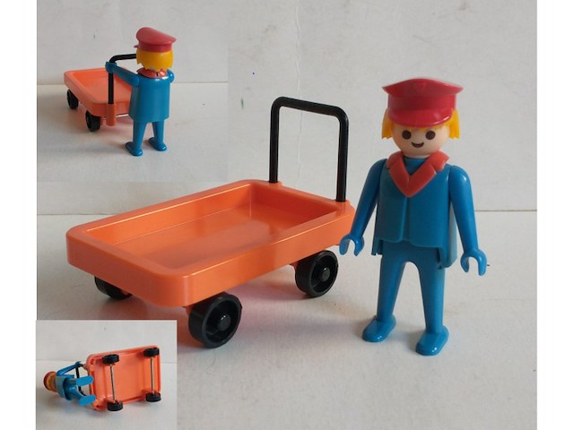 figura PLAYMOBIL TRAVELERS AIRPORT 1974. - RAZNO -