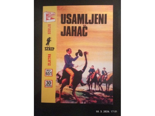 Kapetan Miki - Usamljeni jahac