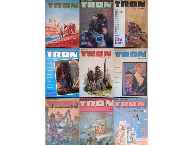 Tron komplet 1 - 9