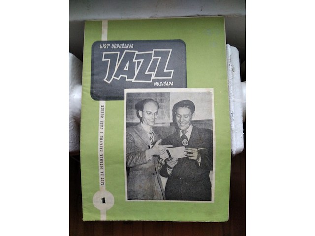 JAZZ..., br. 1, 1955. godina