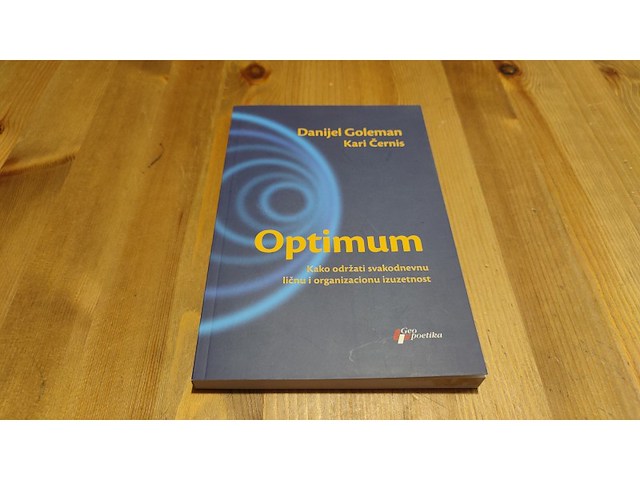 Danijel Goleman, Kari Černis, Optimum