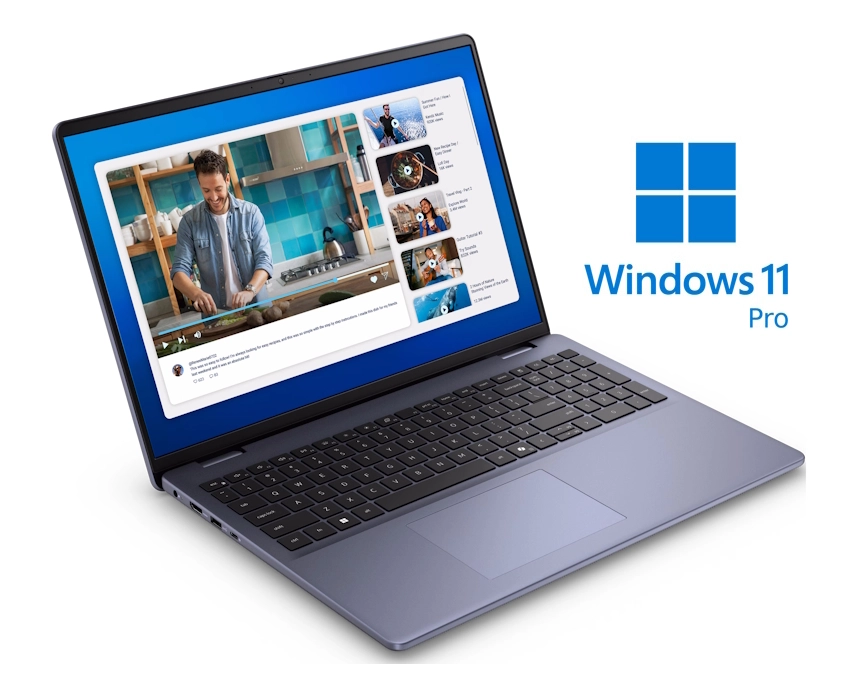 DELL 16 DC16251 16 inch FHD+ 300nits Core 7 150U 16GB 1TB SSD GeForce MX570A 2GB Backlit FP Win11Pro laptop