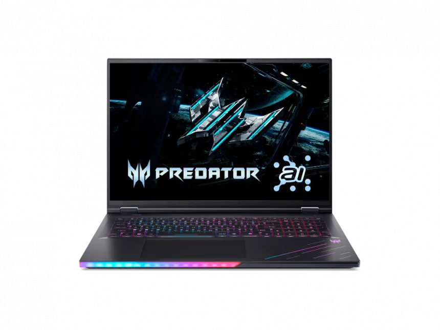 Laptop ACER Predator Helios 18 AI PH18-73 Win11P/18" WQXGA Mini Led/Ultra 9 275HX /192GB/2TB/RTX 509