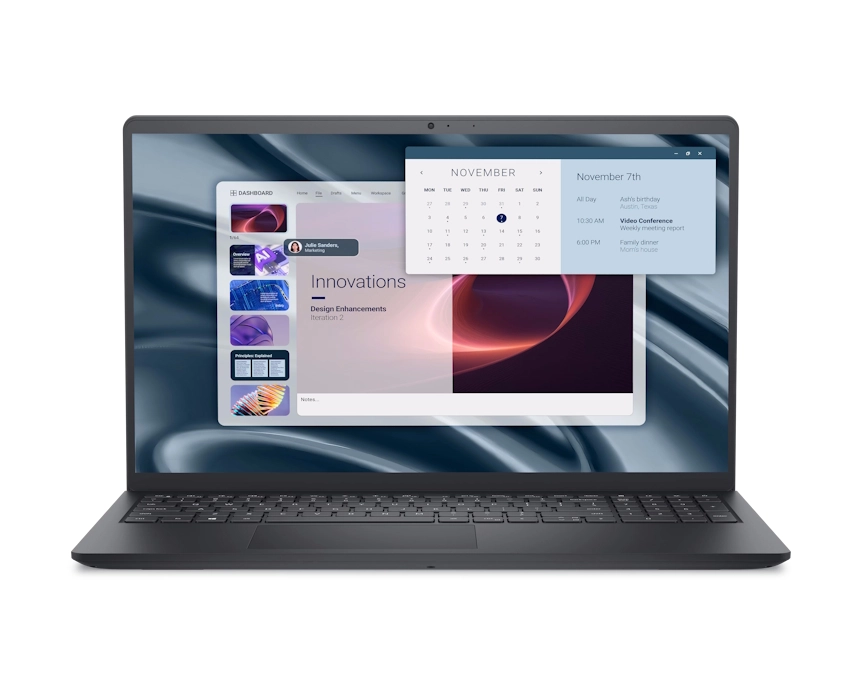 DELL Pro 15 Essential PV15255 15.6 inch FHD 120Hz AMD Ryzen 5 7520U 8GB 512GB SSD Backlit FP laptop