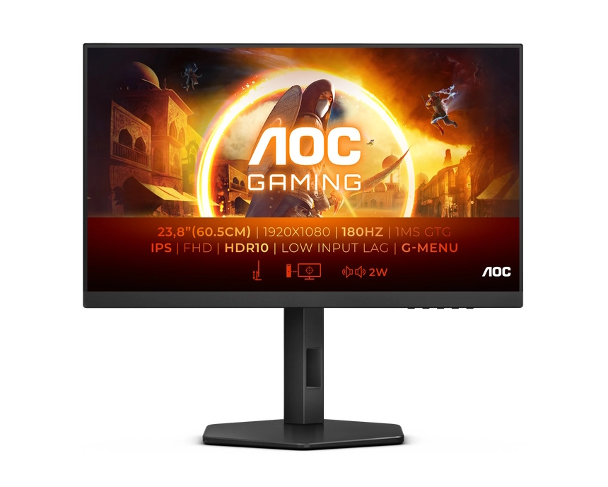 AOC 23.8 inča 24G4X FHD 1920x1080 IPS 180 Hz gaming monitor