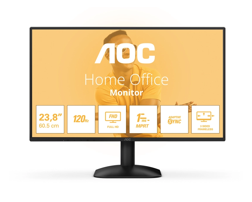 AOC 23.8 inča 24B31H FHD 1920x1080 IPS 120 Hz monitor