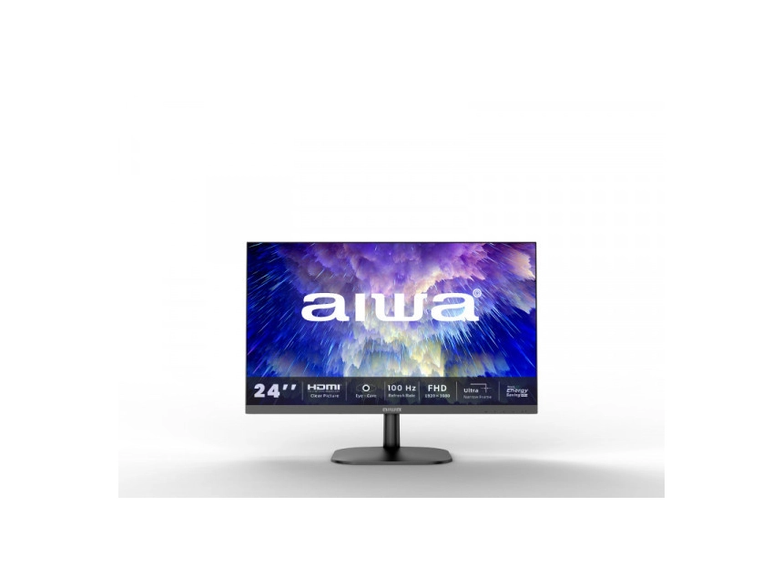 Monitor 23.8" Aiwa MF2405-B IPS 1920x1080/75Hz/5ms/HDMI/VGA/VESA
