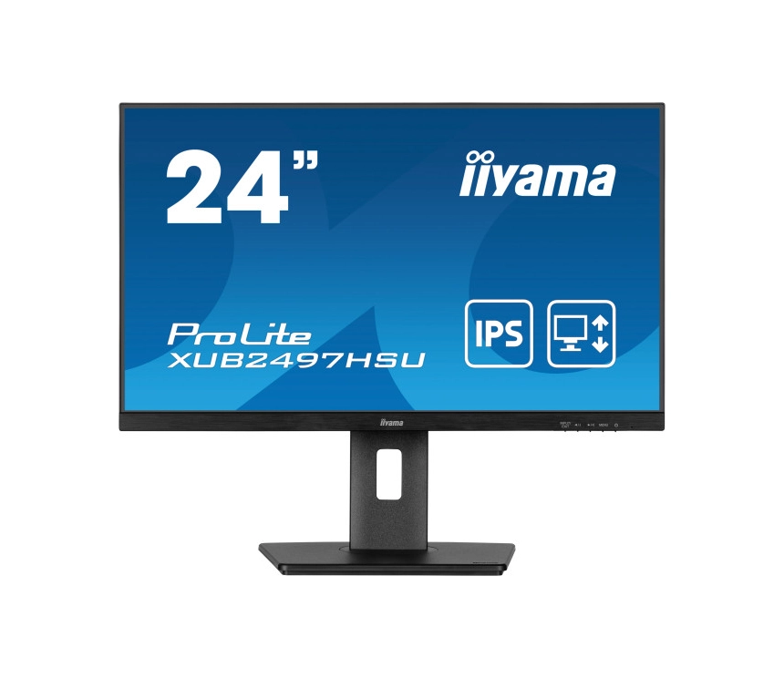 Monitor 23.8" Iiyama XUB2497HSU-B2 IPS 1920x1080/100Hz/1ms/HDMI/DP/USB/zvučnici