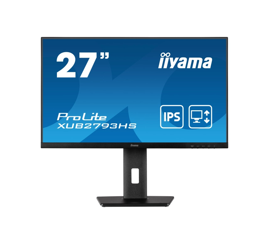 Monitor 27" Iiyama XUB2793HS-B7 IPS 1920x1080/100Hz/1ms/HDMI/DP/zvučnici/pivot