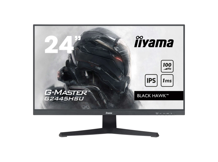 Monitor 23.8" Iiyama G2445HSU-B2 IPS 1920x1080/100Hz/1ms/HDMI/DP/USB/zvučnici