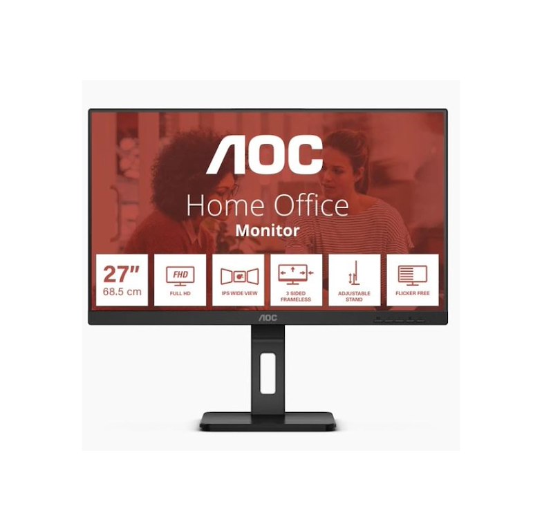 Monitor 27" AOC 27E3QAF IPS 1920x1080/75Hz/4ms/HDMI/DP/VGA
