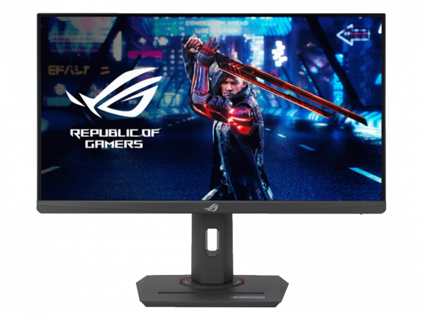 Monitor ASUS ROG XG259QNS 24.5"/IPS/1920x1080/380Hz/0,3ms GtG/HDMIx2,DP,USB/Gsync,freesync/pivot/crn