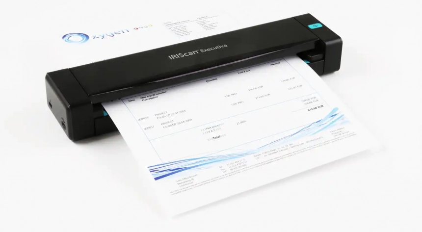 IRIS Scan Executive 4 Mobile Duplex scanner