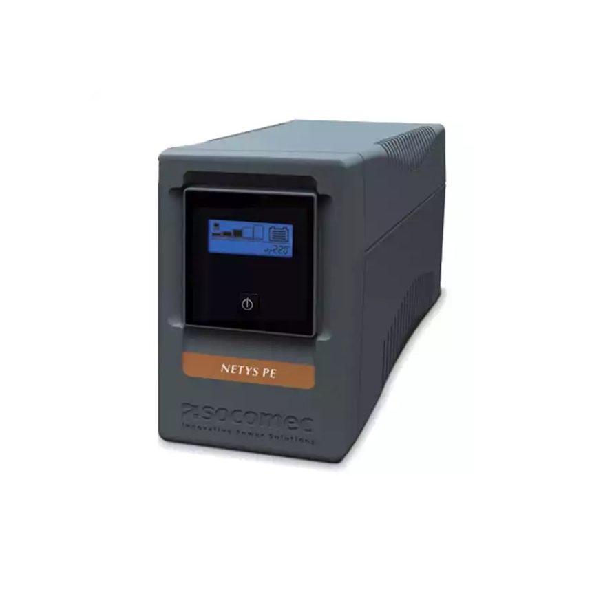 UPS Socomec NeTYS PE 2000VA/1200W 230V 50/60Hz AVR, Step wave, LCD displej, RJ45, 1xUSB