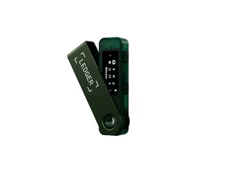 Kripto novčanik Ledger Nano S PLUS Emerald green