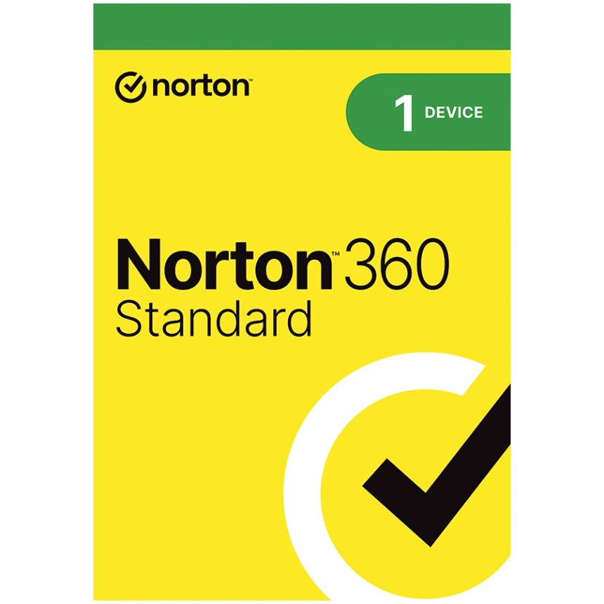 Norton 360 Standard 1 Device, 1 year, ESD