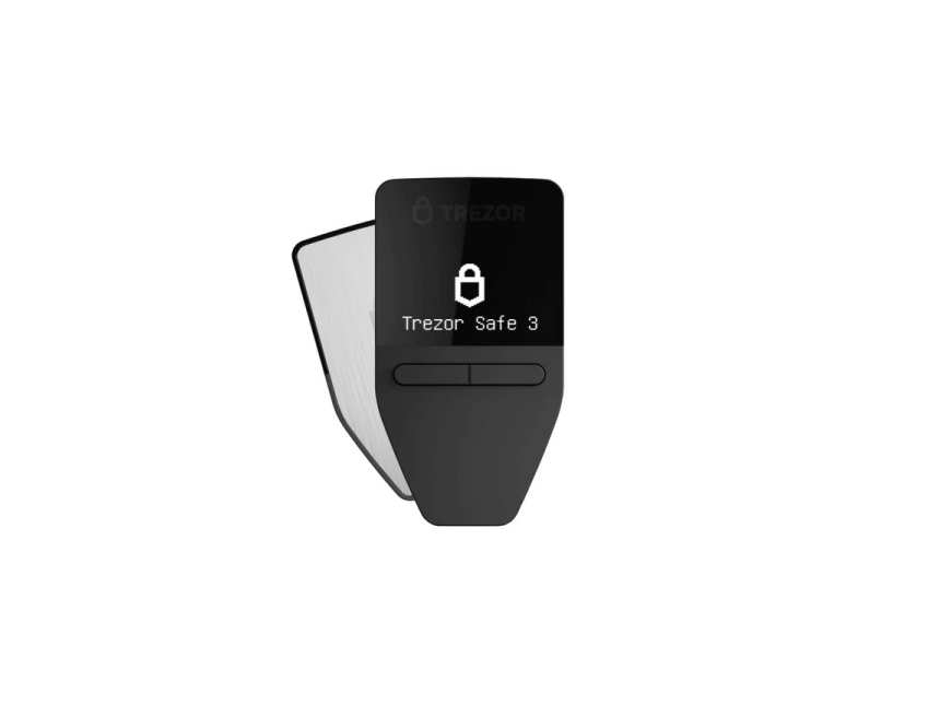Kripto novčanik Trezor Safe 3 USB-C Stellar silver