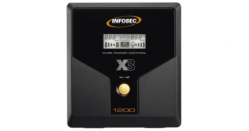 INFOSEC COMMUNICATION X3 EX 1200 LCD USB FR/SCHUKO