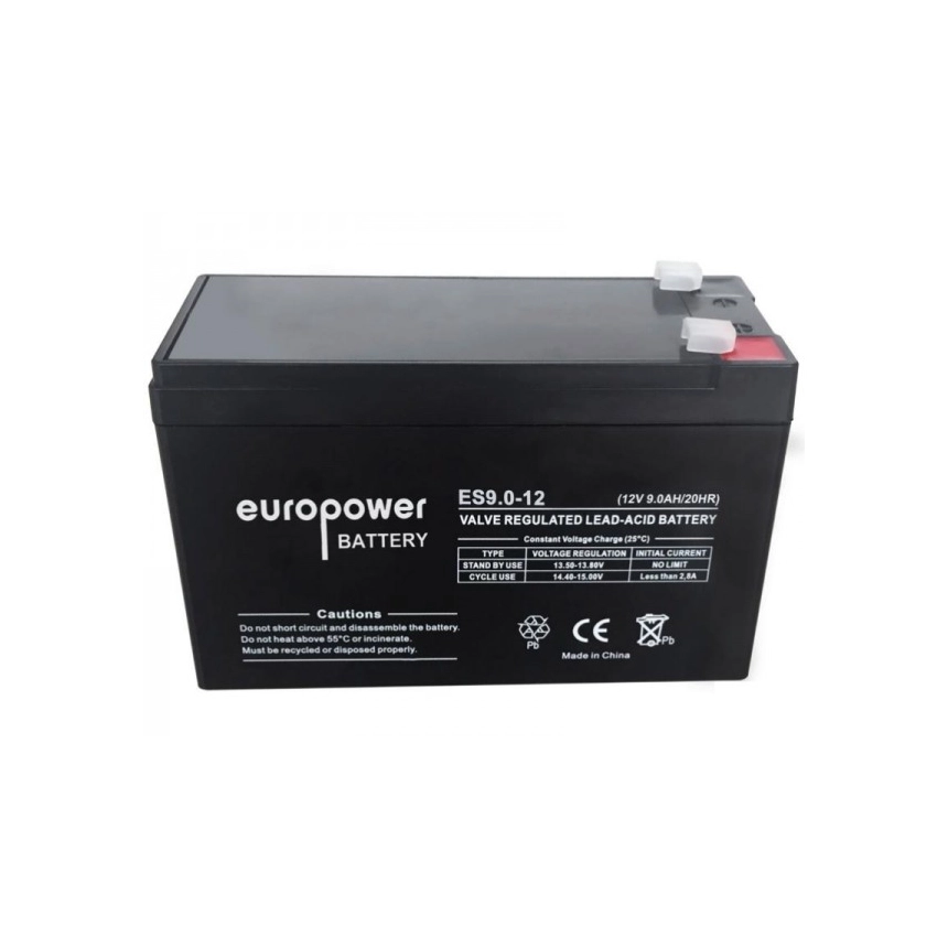 UPS Battery Europower ES12-9 12V 9Ah