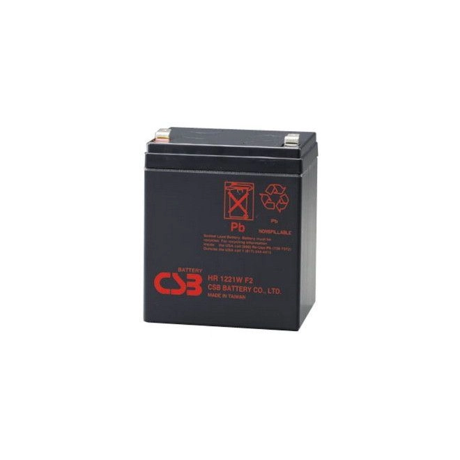 CSB baterija 12V 5Ah HR 1221W (F2)