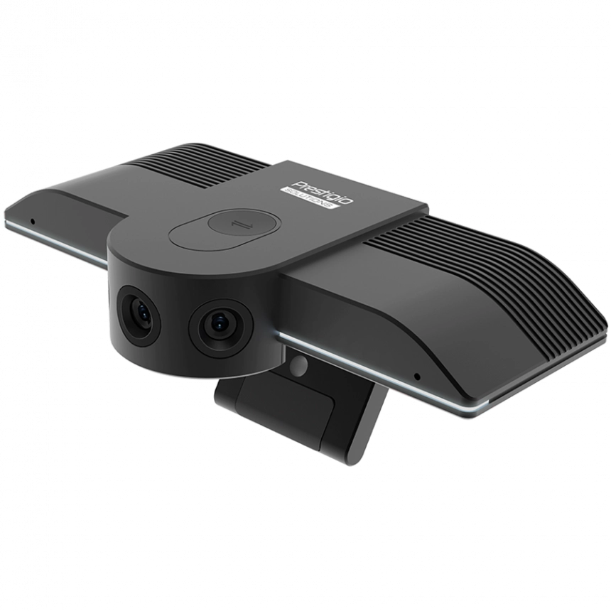 Prestigio Solutions Video Conferencing Panoramic VC Camera: 4K, 12MP, 2 mic, 4m (Range), Connection via USB Type-C