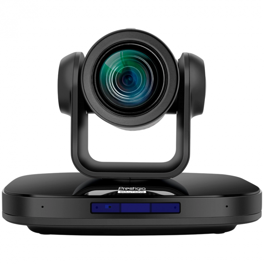 Prestigio Solutions Video Conferencing 4K PTZ Camera Alpha: 4K UHD, 8.4MP, PTZ, AI, No mic, PoE, Connection via HDMI 2.0, USB 3.0, RJ45 or 3G-SDI