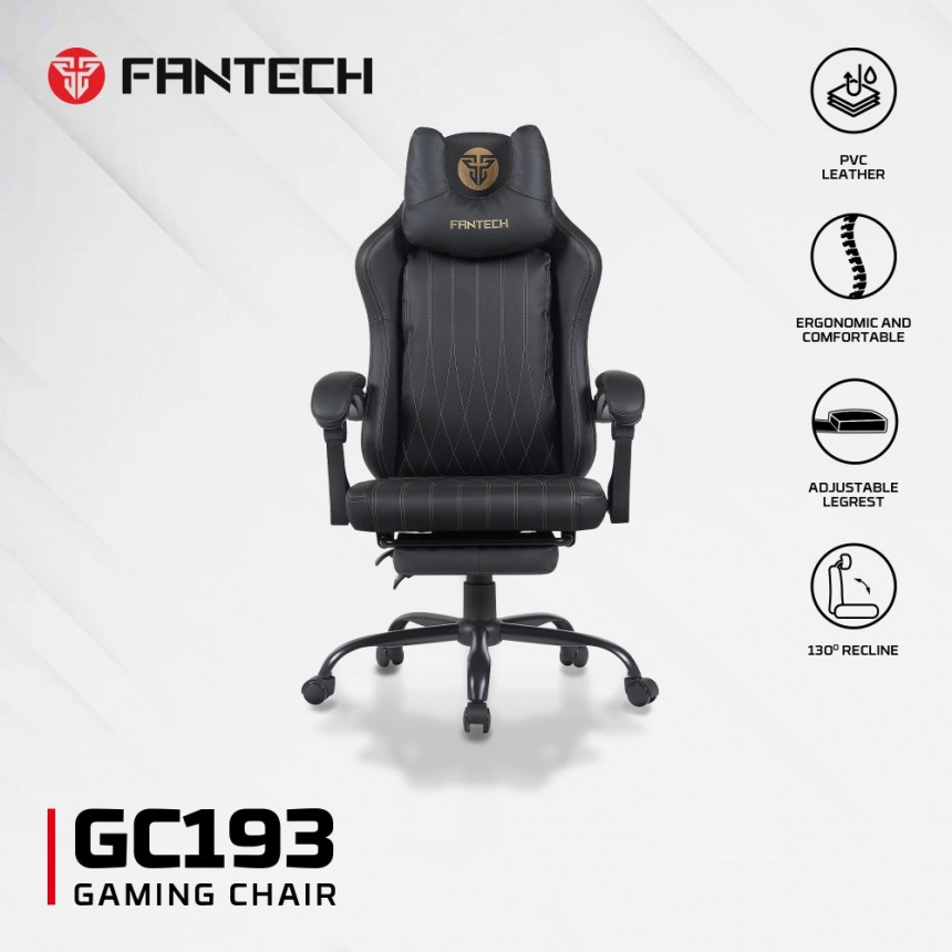 Stolica Gaming Fantech GC193 crna