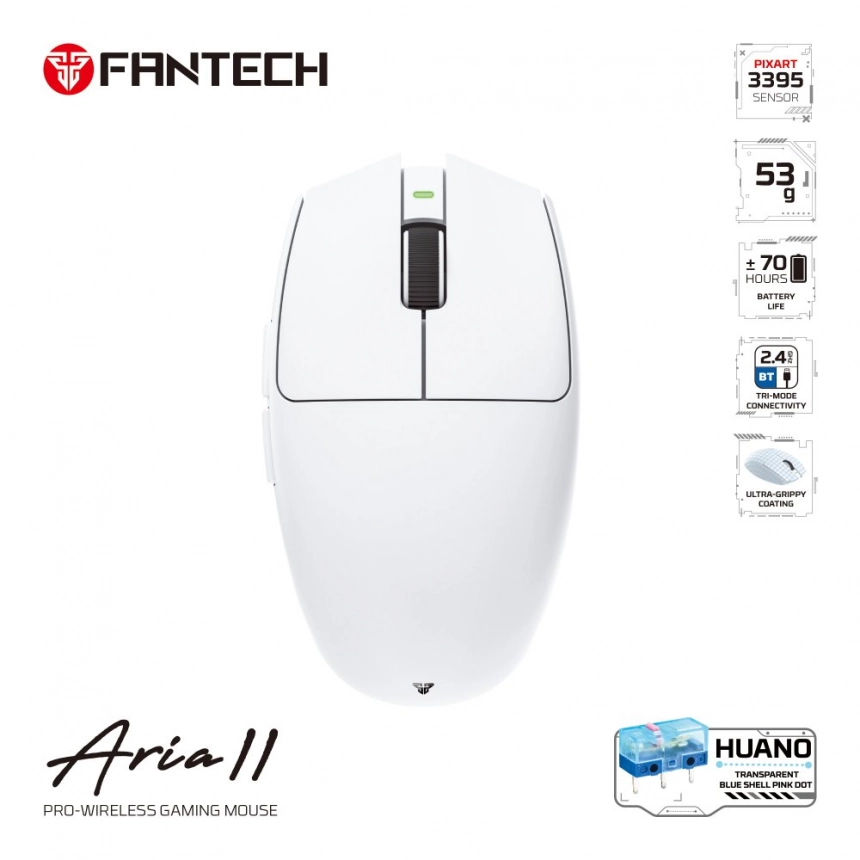 Mis Wireless Gaming Fantech XD7V2 Aria II beli