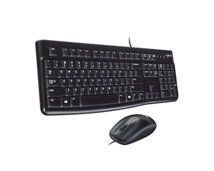 LOGITECH_ MK120 Desktop USB US tastatura + USB miš Retail