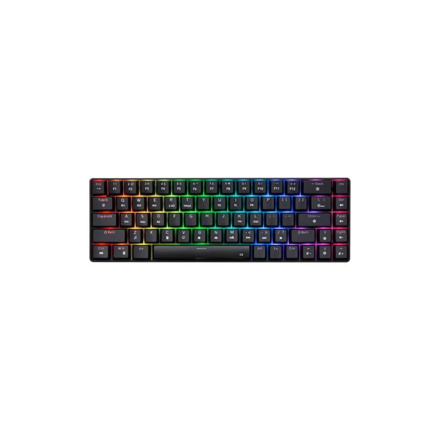Bežična gaming tastatura Xtrike GK995W crna