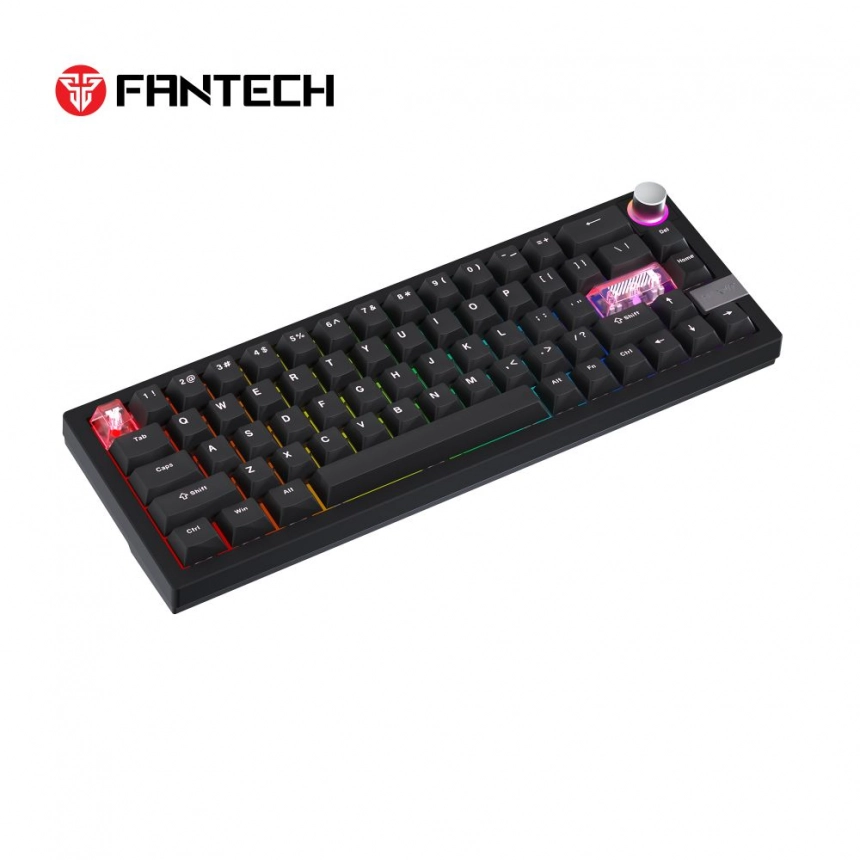 Tastatura Mehanicka Gaming Fantech MK920 RGB Maxfit 6 Wireless black (White switch)