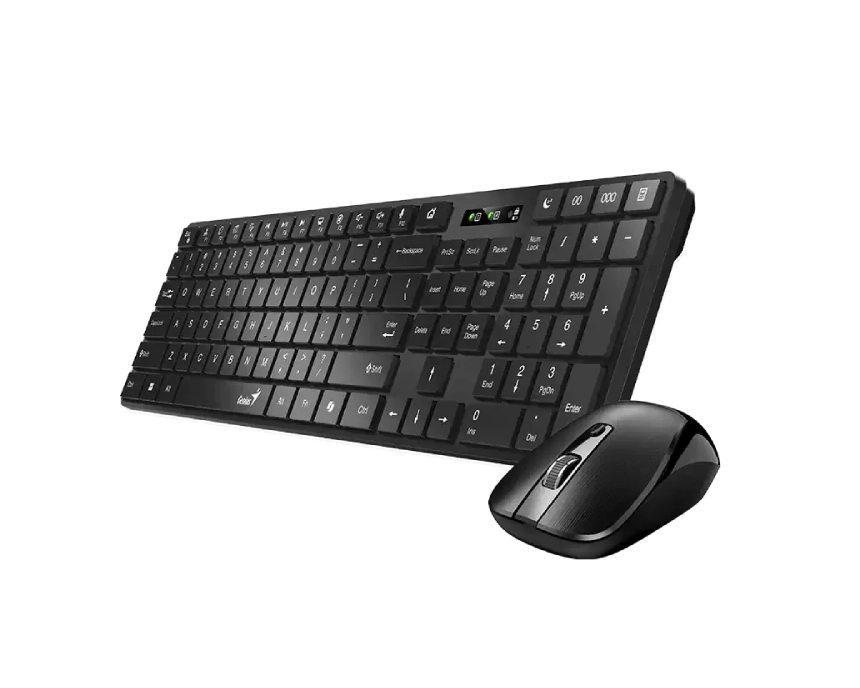 GENIUS SlimStar 8250 Wireless USB YU crna tastatura+ miš