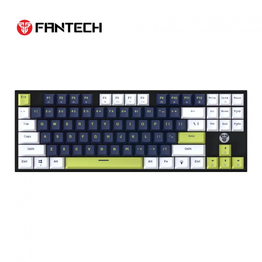Tastatura Mehanicka Gaming Fantech MK877S RGB Atom 87S Mori plava (rosie switch)
