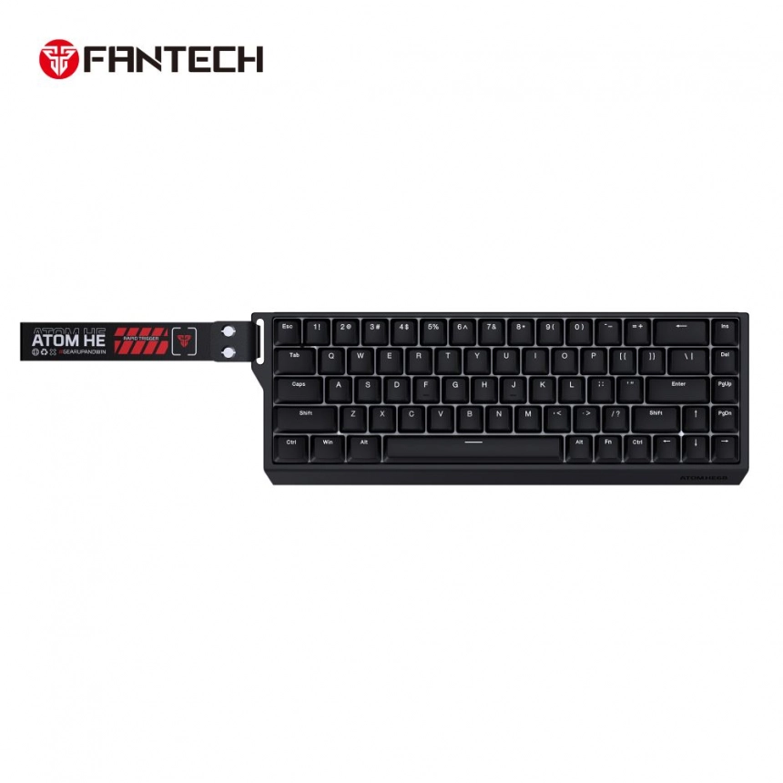 Tastatura Wired Magnetic Gaming Fantech MK811 RGB Atom HE68 crna (emerald switch)