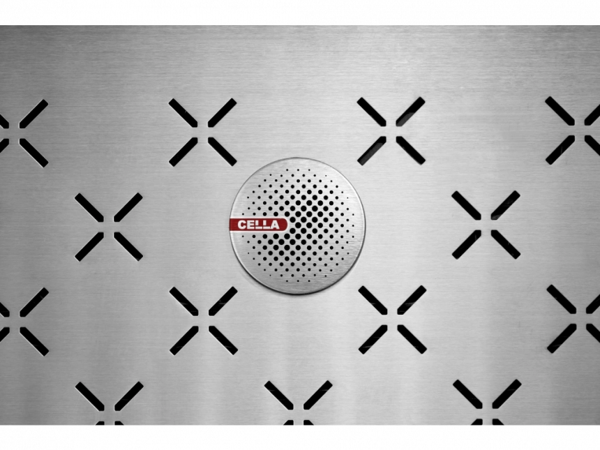 Tesla WG Vinska vitrina TESLA RW430M/E/dve zone/drvene police/193 boce/59,5x70,5x184,5/crna