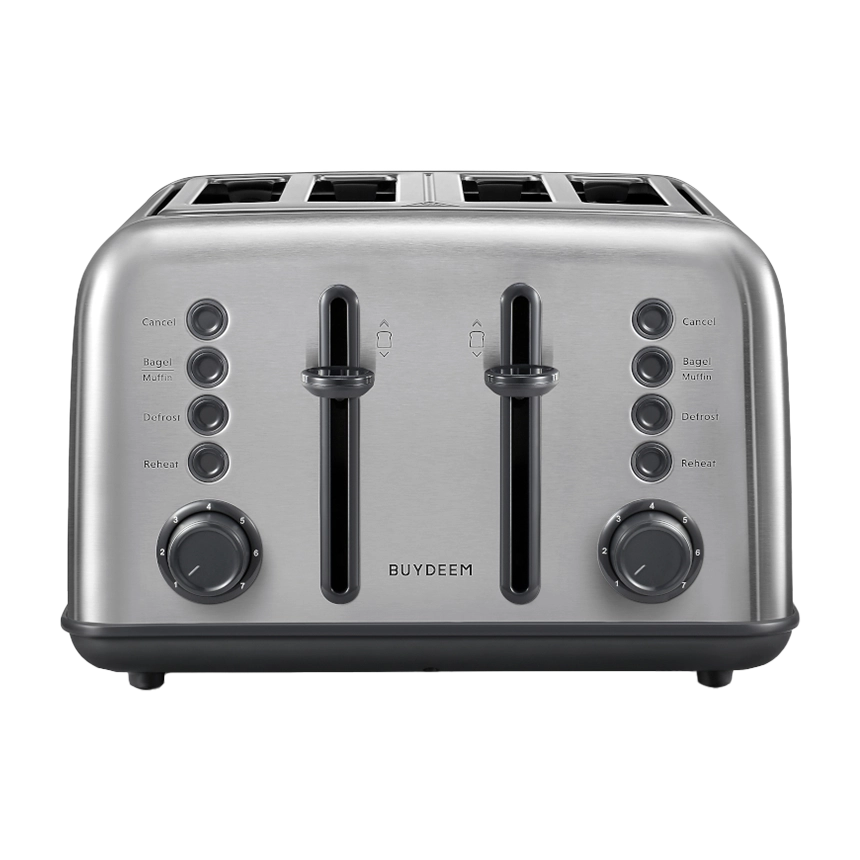 BUYDEEM 4 Slice Toaster, model DT640E, color Stainless Stell, EU