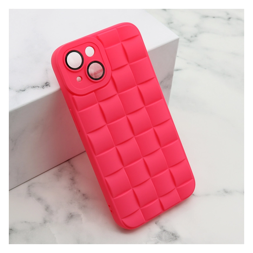 Futrola 3D WALL za iPhone 14 pink
