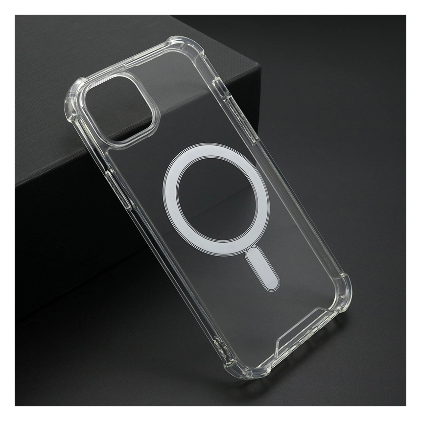 Futrola CRASHPROOF MAGNETIC CONNECTION za iPhone 14 Plus providna