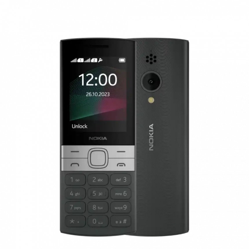 Mobilni telefon Nokia 150 Black Dual SIM 2023