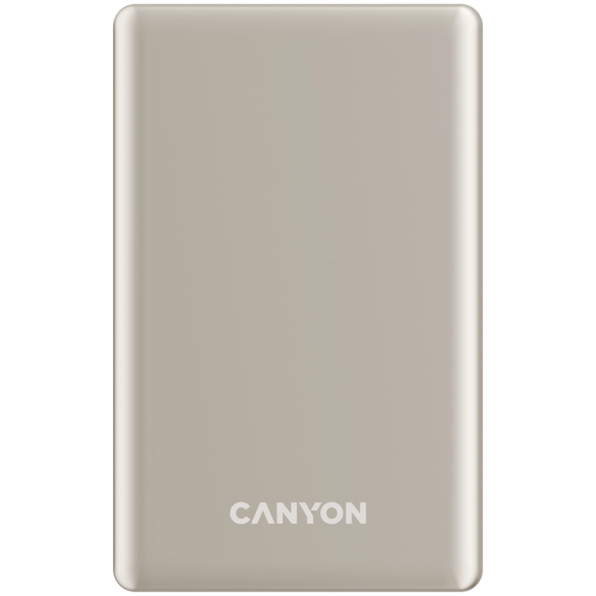 CANYON power bank OnPower 505 slim Magnetic 5000 mAh PD20W Beige