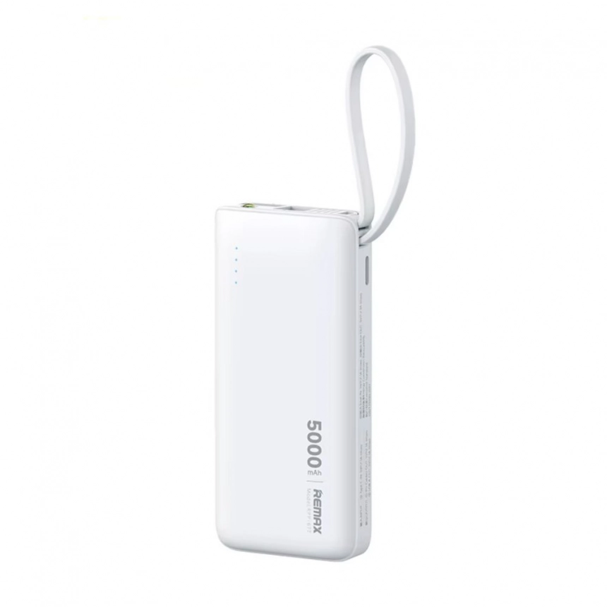 Power bank prenosiva baterija REMAX Xiaoxiao RPP-676 2.1A 5000mAh bela