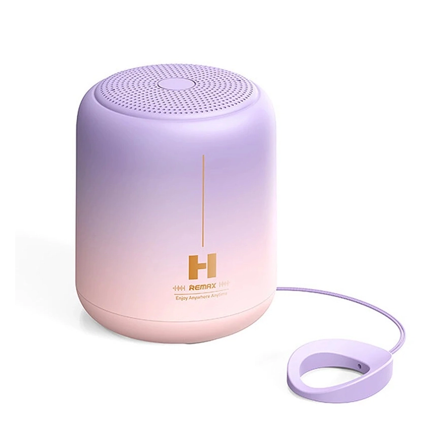 REMAX RB-H1 Purple/pink Blue Sky Mirror Portable Wireless Speaker