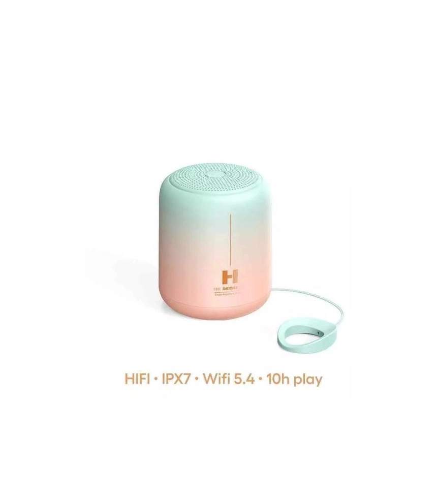 REMAX RB-H1 Pink/green Blue Sky Mirror Portable Wireless Speaker